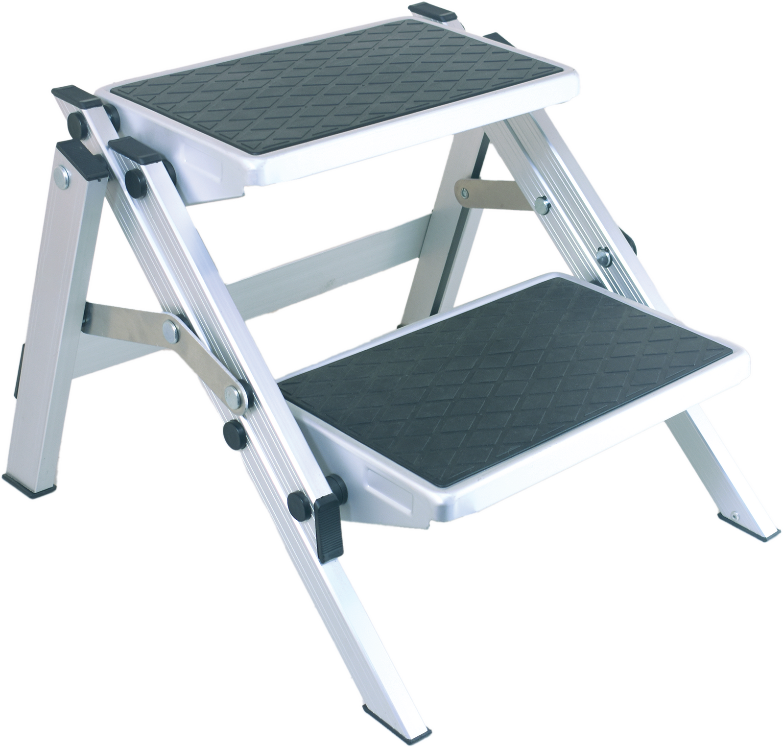 On the Road Dual Alum Folding Step | Outback HQ – OutbackHQ Shop